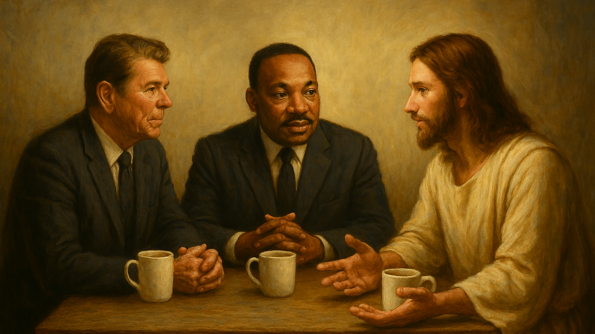 What if MLK, Reagan, and Jesus Conversed over Coffee? – johneltonpletcher